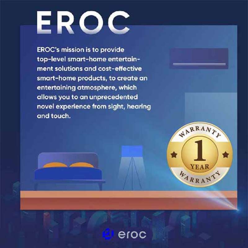 Promo Eroc Projector -built In Speaker - Lcd Display - Model Movi N1 ...