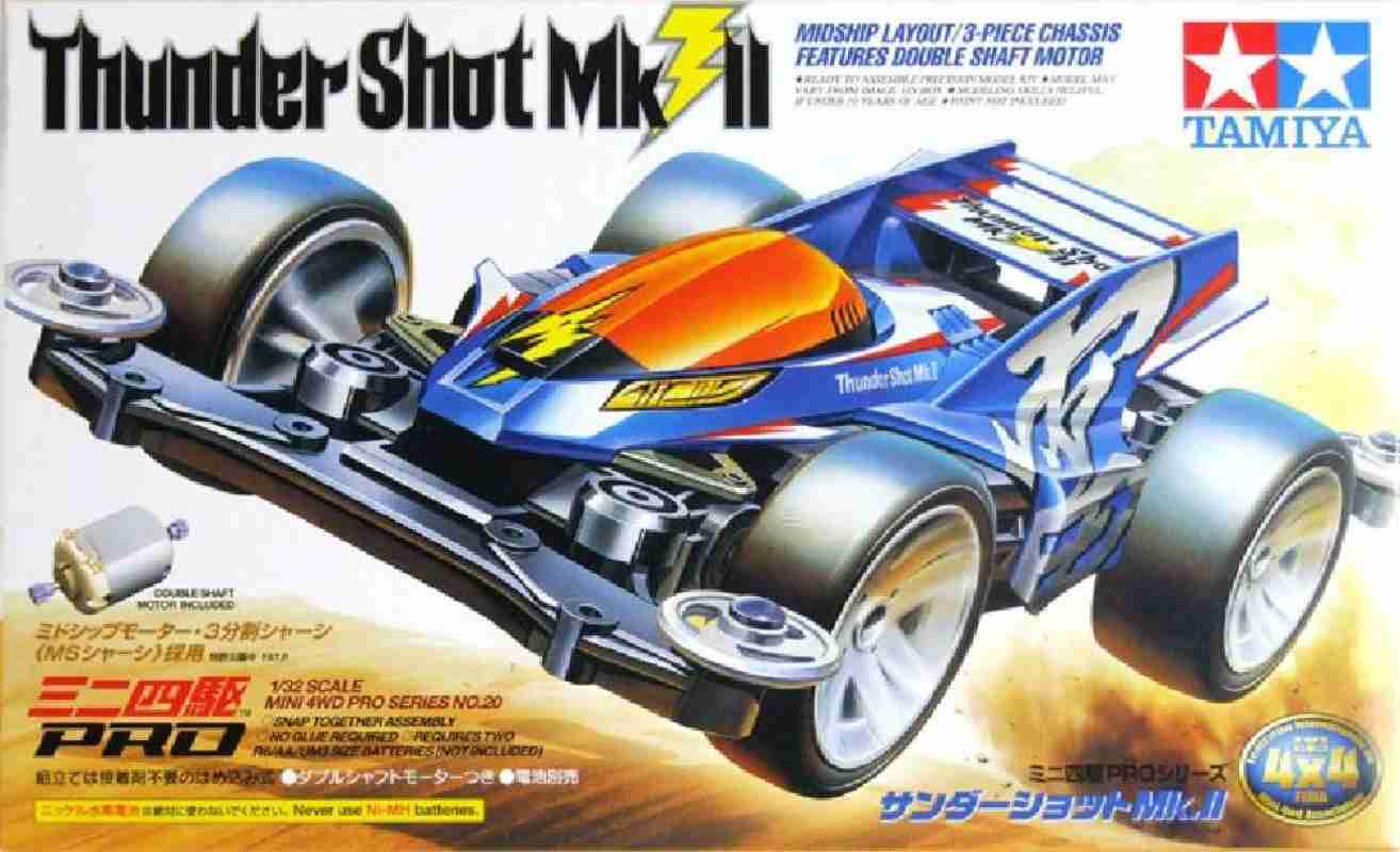 Jual Tamiya Mini 4WD Thundershot MKII di Seller Hobbysportstore ...