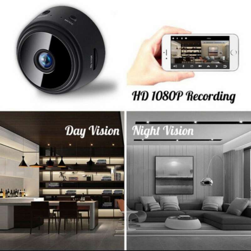 Promo Ip Cam Spy Mini Wifi 8mp Smart Cctv Wireless Kamera Pengintai