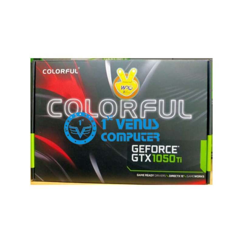 Promo VGA CARD COLORFUL NVIDIA GeForce GTX 1050 TI 4GB/VGA02-CLR Diskon ...