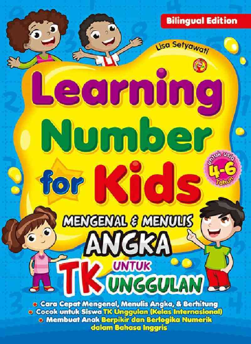 Jual Learning Number For Kids Mengenal & Menulis Angka Untuk TK ...