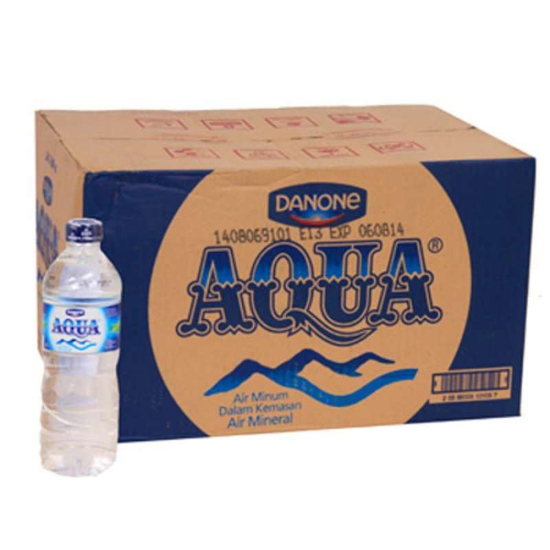 Jual Aqua 600ml / Dus (Isi 24 botol) di Seller Toko Sembako Kudo Shop ...