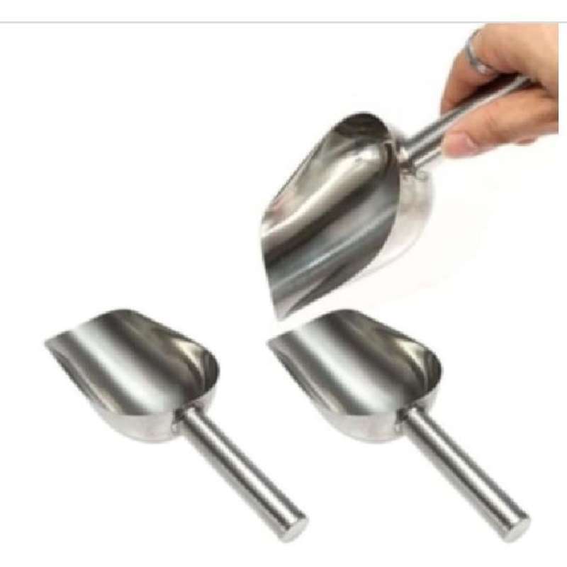 Jual SEKOP ES BATU / SENDOK ES STAINLESS / SKOP TEPUNG , GULA DLL di ...