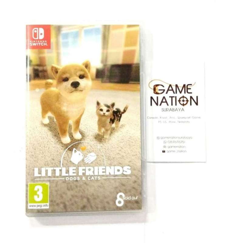 Jual Kaset Switch Little Friends: Dogs & Cats 2nd di Seller Game Nation ...