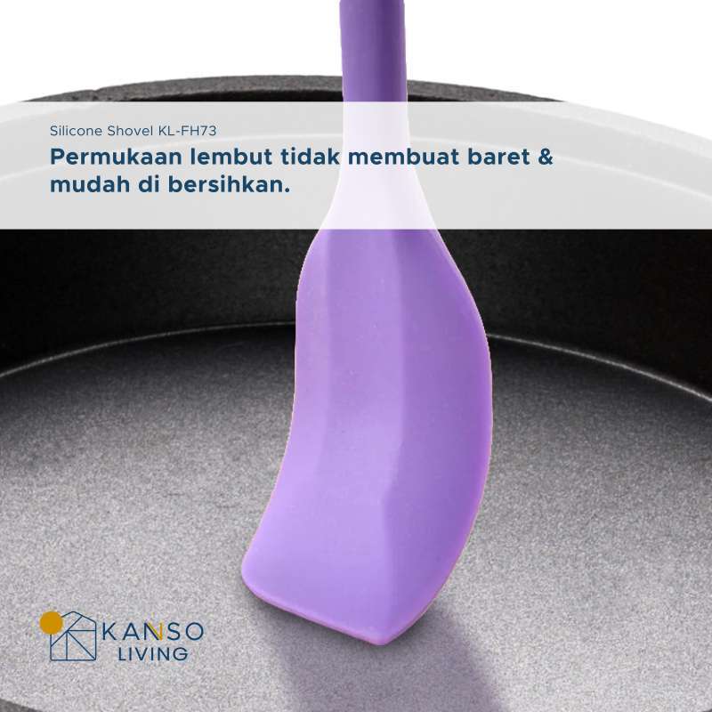 Jual Kanso Living Kitchen Utensil Spatula Sendok Sekop Silikon Food ...