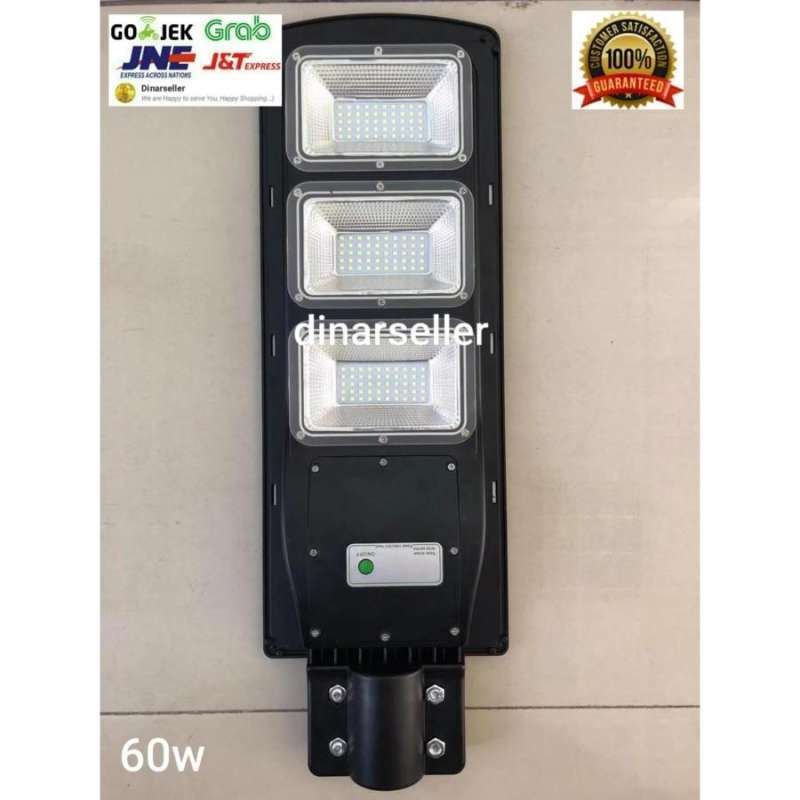 Jual LAMPU LED SOLAR CELL 60 WATT / PJU LED LAMPU JALAN TENAGA SURYA di ...