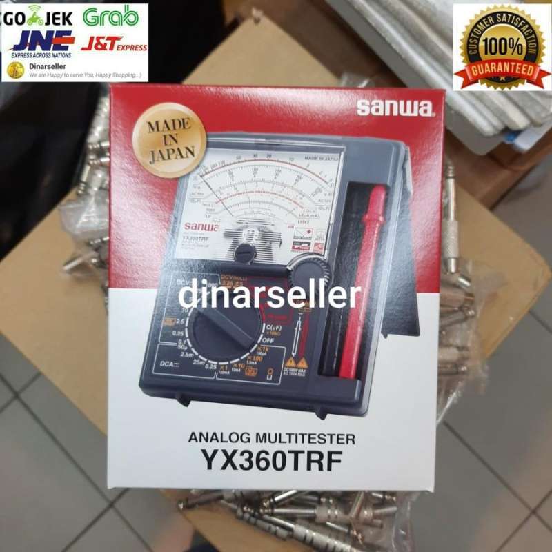 Jual SANWA YX360TRF ANALOG MULTIMETER / MULTITESTER 100% ORIGINAL JAPAN ...