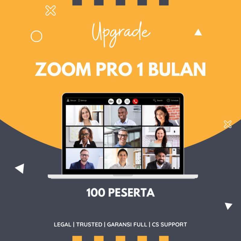 Jual JASA Upgrade Zoom Pro 100 PESERTA 1 Bulan FULL GARANSI di Seller mallstars - Kota Jakarta ...