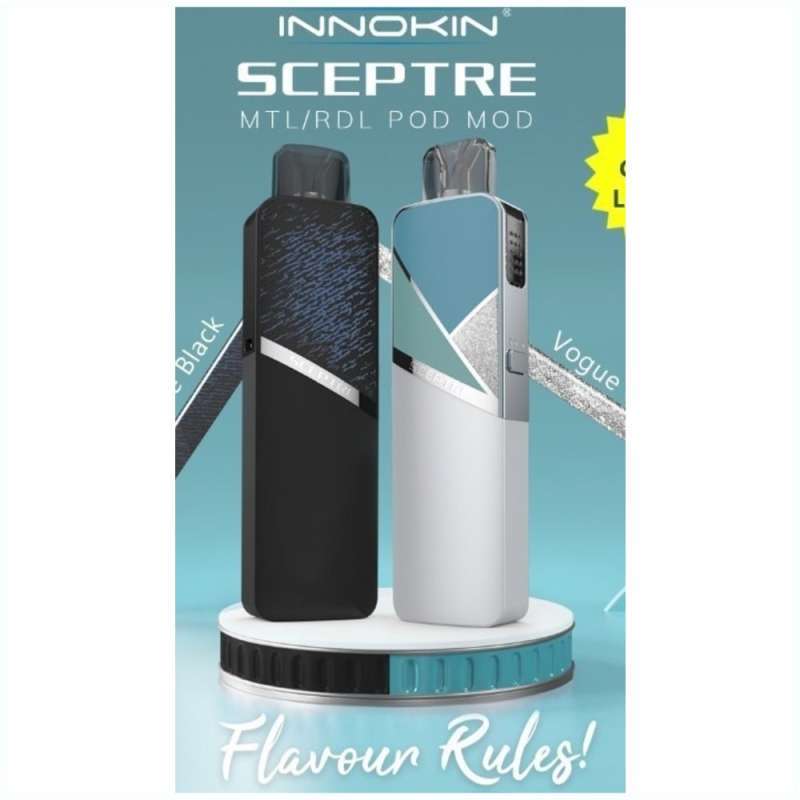 Jual Authentic Innokin Sceptre Mtl/Rdl Pod Mod Kit 1400Mah Kode 220 di ...