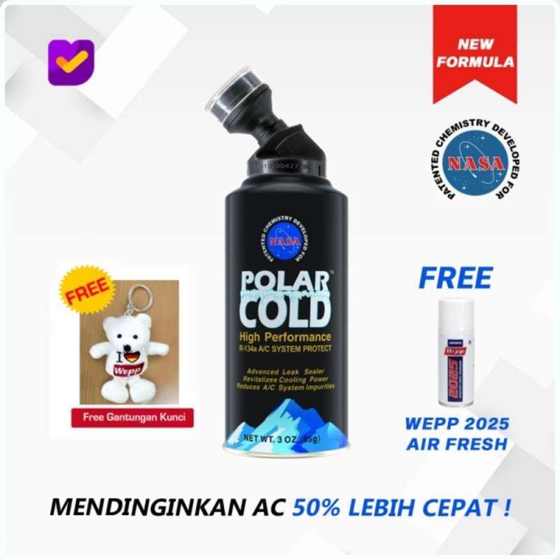 Jual Polar Cold - Ac Booster (Ultra Synthetic R-134A) | Pendingin Ac ...