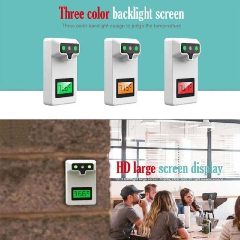 Jual Termometer Infrared Digital Suhu Tubuh Badan Sensor Non Contact Di ...