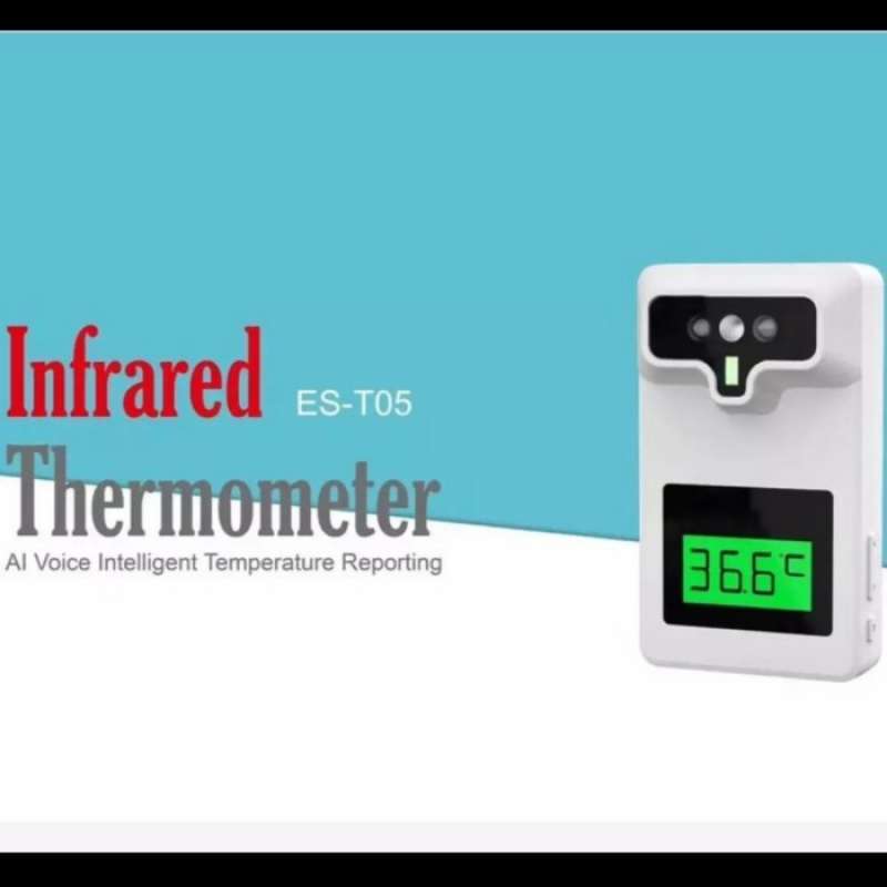 Jual Termometer Infrared Digital Suhu Tubuh Badan Sensor Non Contact Di ...