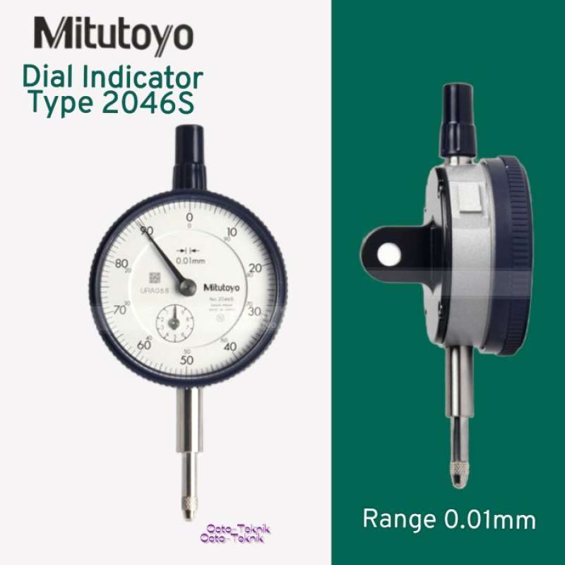 Jual Dial Indicator Mitutoyo 2046s Japan Dan Magnetic Base Paket 1 Set Di Seller Wirra Store ...
