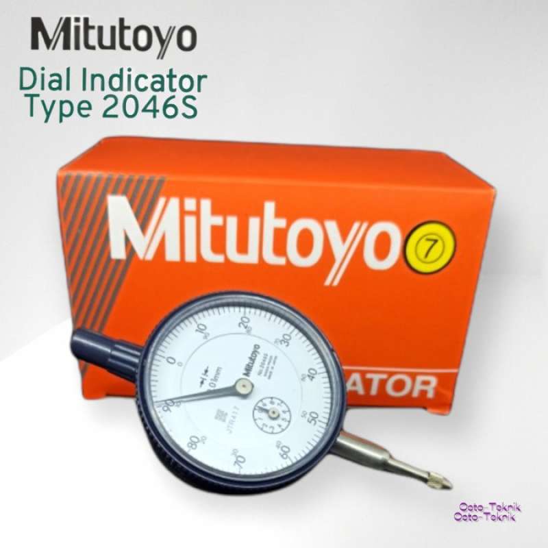 Jual Dial Indicator Mitutoyo 2046s Japan Dan Magnetic Base Paket 1 Set Di Seller Wirra Store ...