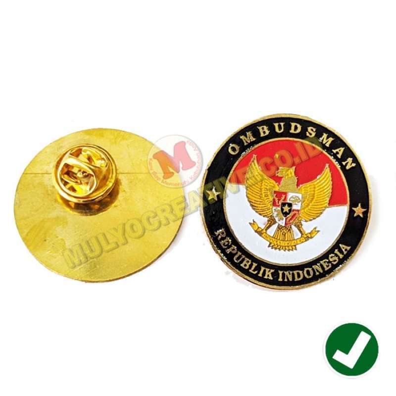 Jual Pin Logo Pin Ombudsman Pin Bross Pengait Jarum – Pin Ombudsman RI ...