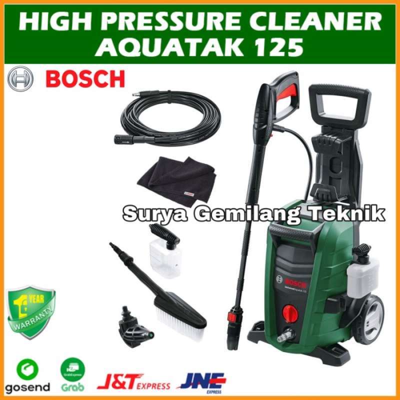 Promo Jet Cleaner Bosch Aquatak 125 Aqt 125 High Pressure Washer Mesin ...