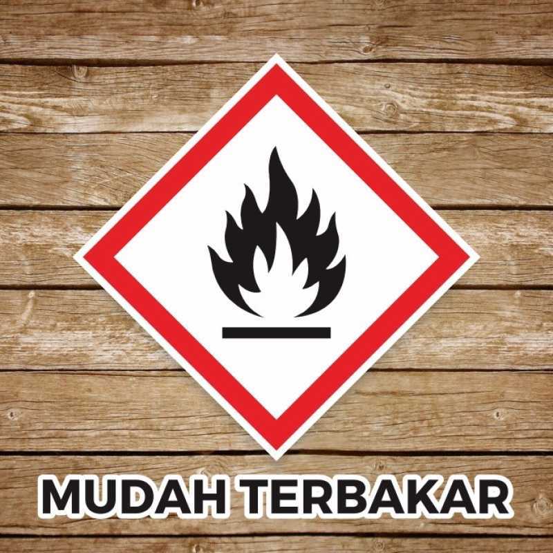 Promo Sticker Label Simbol B3 Stiker Vinyl Bahan Berbahaya dan Beracun ...