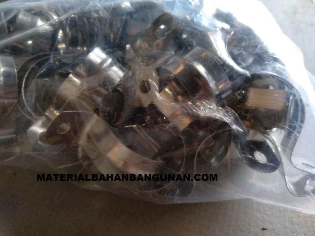 Jual Clamp Omega Stainless Steel M 22 Klem Sadel Pipa Paralon Bando ...