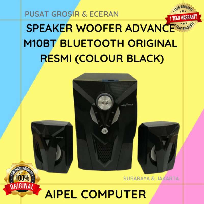 Jual M10BT | SPEAKER WOOFER ADVANCE M10BT BLUETOOTH ORIGINAL RESMI ...