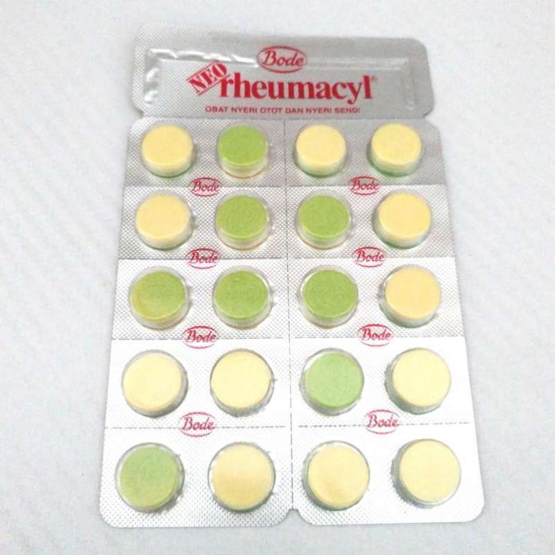 Jual neo rheumacyl strip 20 tablet neo remasil obat nyeri otot dan ...