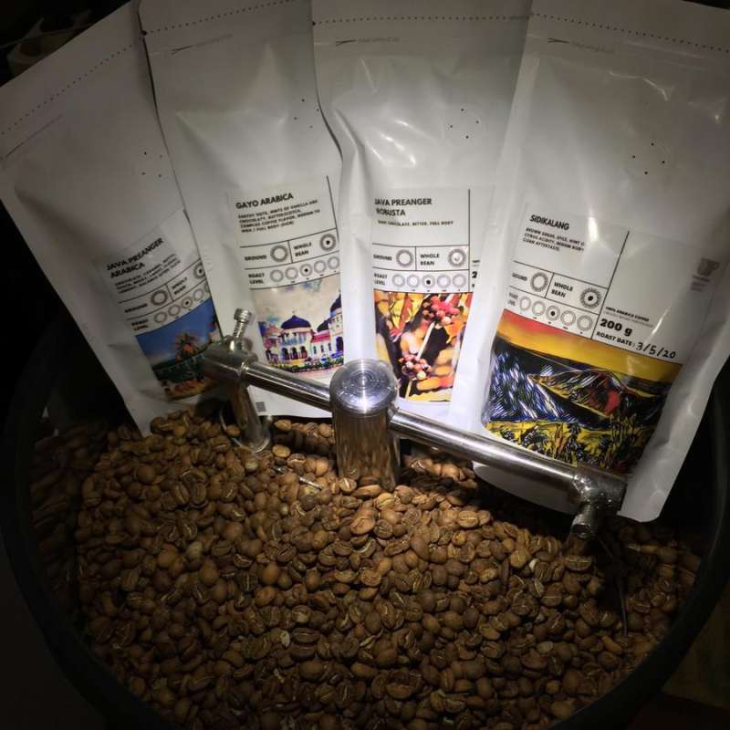 Jual Kopi Arabika Bali Kintamani 100 Gram Biji Dan Bubuk - Bubuk Halus ...