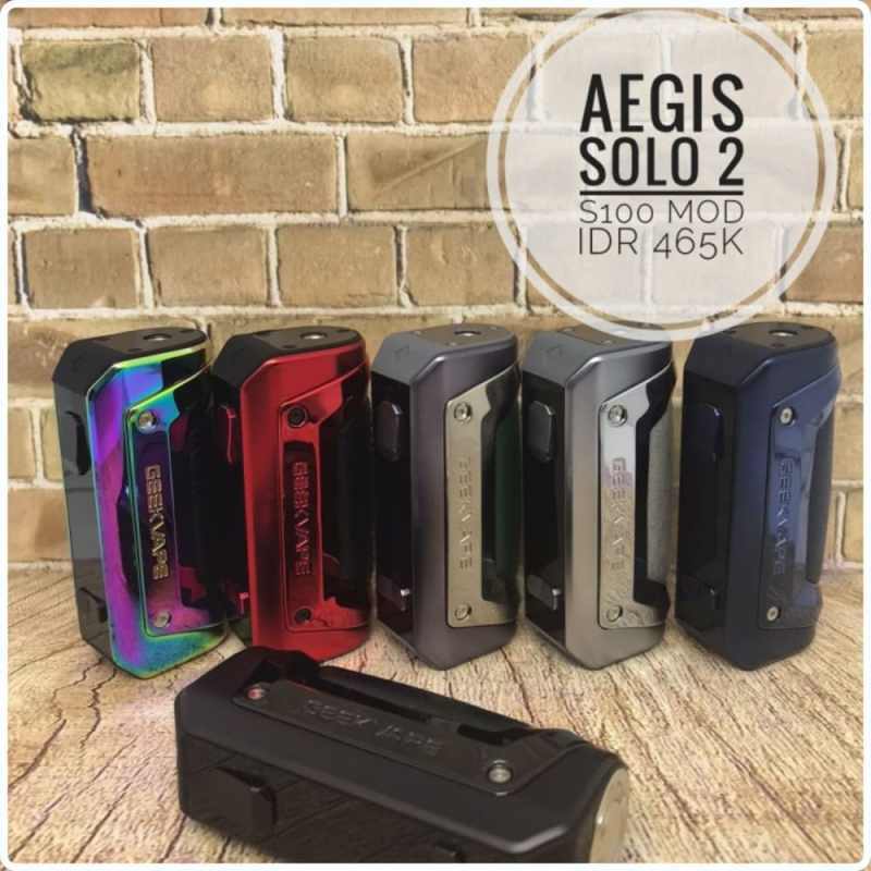 Jual New Aegis Solo 2 (S100) Mod By Geekvape Kode 265 di Seller Dwiyasa ...