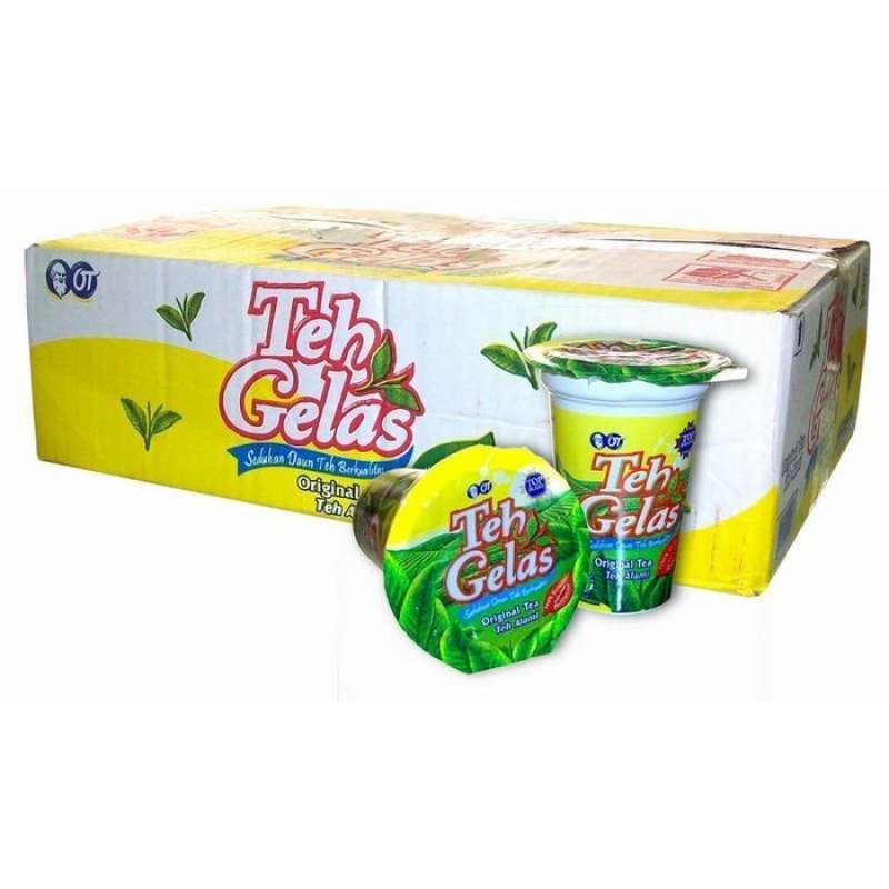 Jual Teh Gelas Original 24/160ml /dus Di Seller Assalaam Hypermarket ...