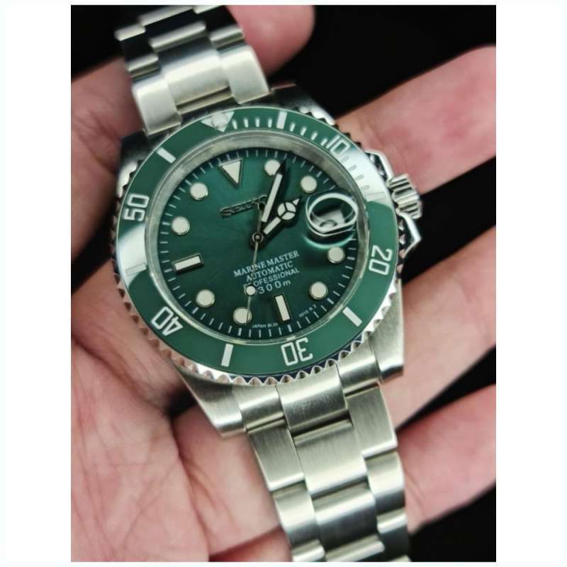 Jual Seiko Mod Hulk With Cyclops Kode 132 di Seller Cemerlang Abadi ...