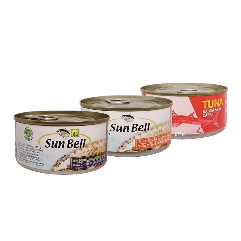 Promo Sun Bell - Tuna Olahan dalam Kaleng - 185g - TUNA CHUNK Diskon 17 ...