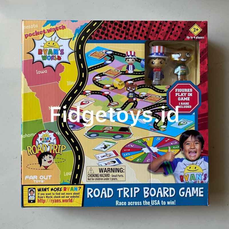 Jual Ryan's World Road Trip Board Game - Hot Toys 2020 di Seller ...