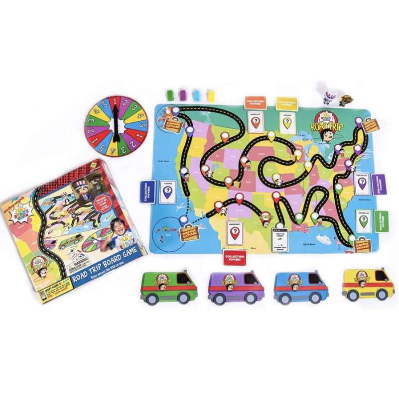 Jual Ryan's World Road Trip Board Game - Hot Toys 2020 Di Seller ...
