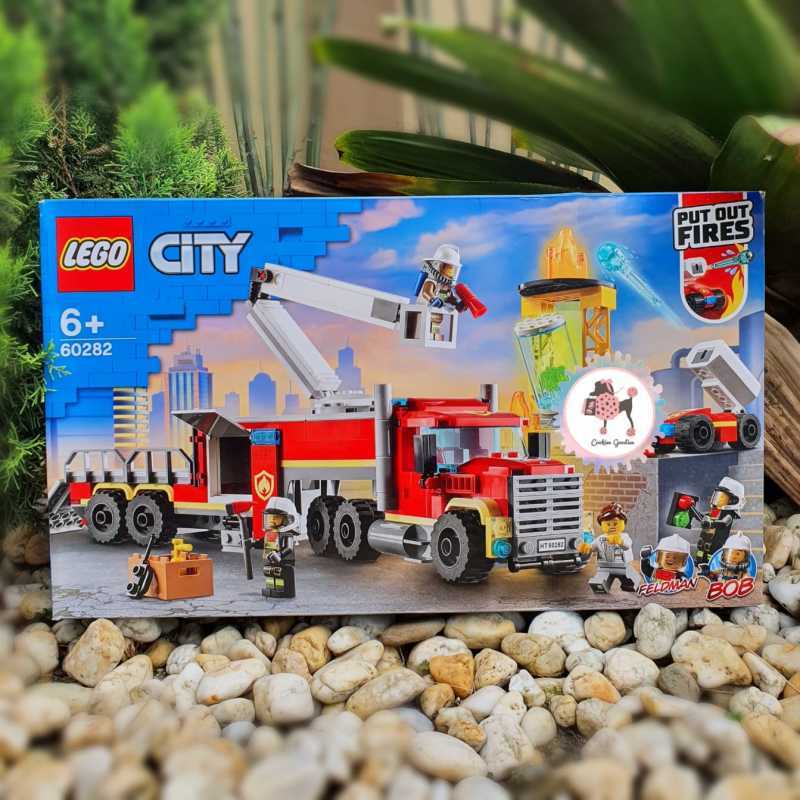 Jual Lego City 60282 Fire Command Unit di Seller cookieegoodiee - Titi ...