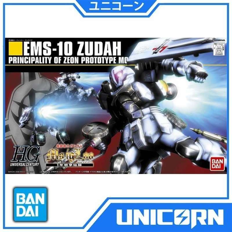 Jual HGUC ZUDAH / 1/144 HG GUNDAM BANDAI ORIGINAL EMS-10 di Seller ...