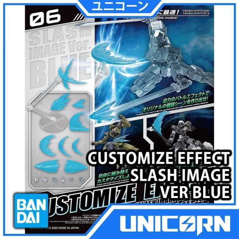 Jual CUSTOMIZE EFFECT SLASH IMAGE Ver BLUE / 30MM / BANDAI di Seller ...