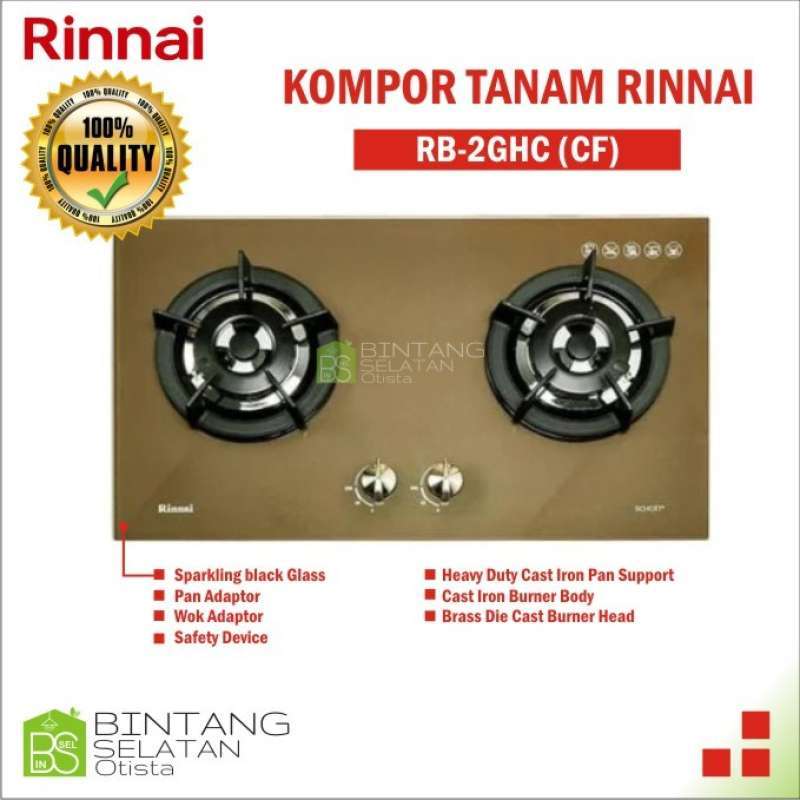 Jual KOMPOR TANAM RINNAI RB-2GHC(CF) di Seller BINTANG SELATAN 347 BDG - BINTANG SELATAN 347 ...