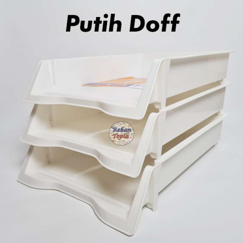 Promo Tempat File Dokumen / Rak Susun Dokumen Plastik / 3 Susun / Uk ...