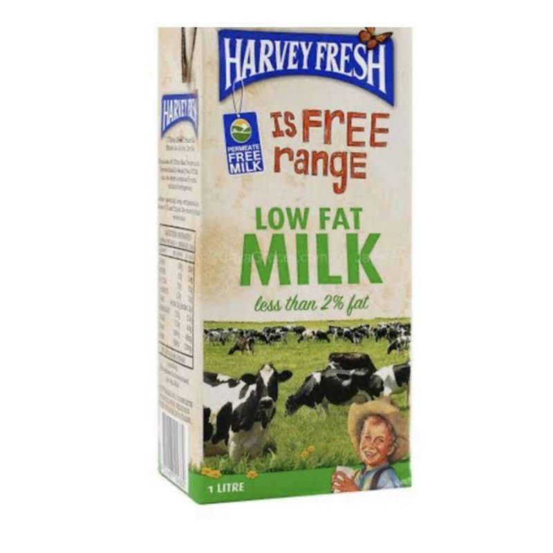Jual Harvey Fresh Milk Low Fat Uht 1 Lt Di Seller Frestive Supermarket ...