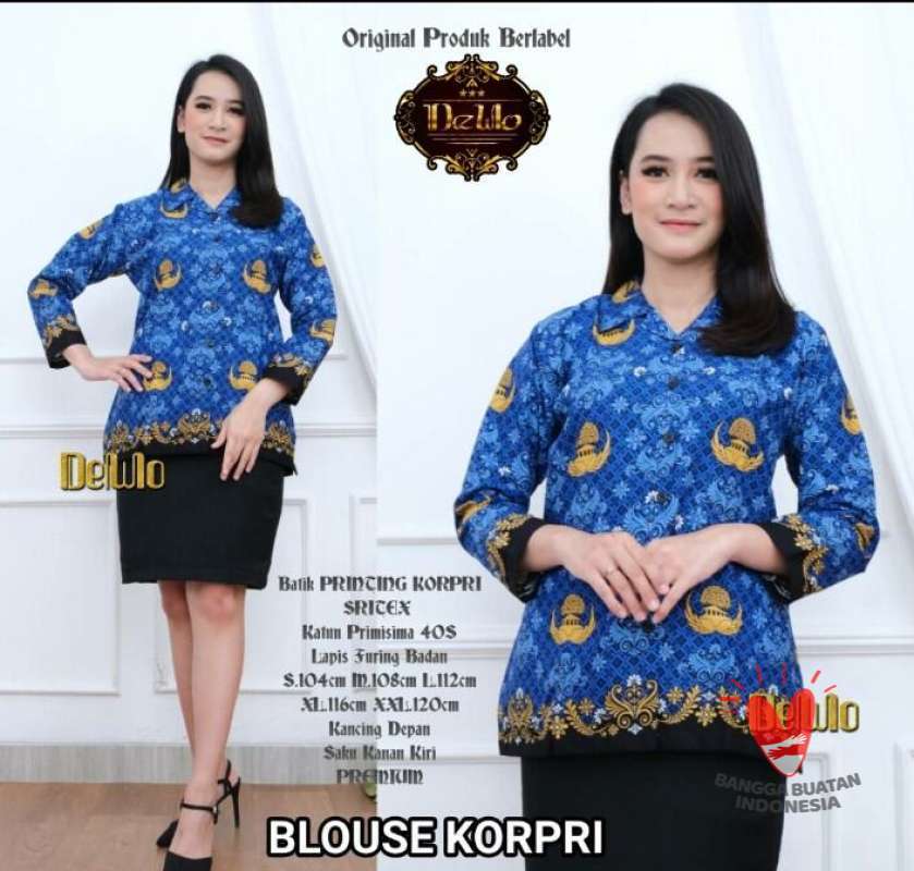 Jual Baju Korpri Terbaru Th 2022 Model Terbaru - Harga Promo Mei 2024 | Blibli