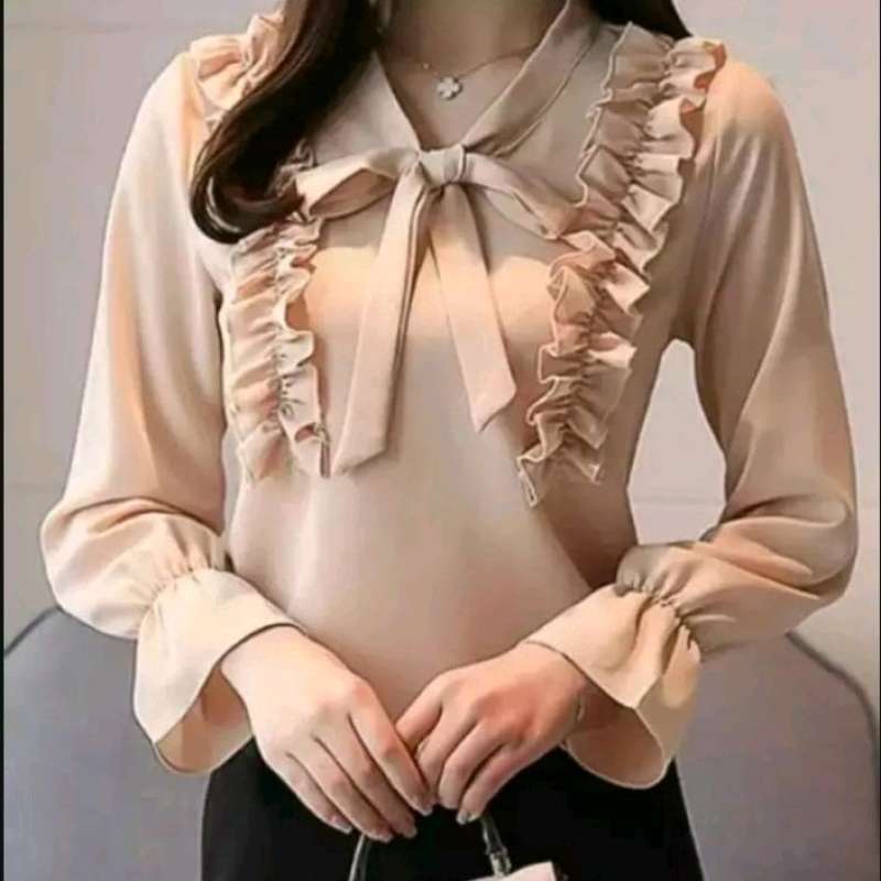 Jual atasan NAILA blouse atasan model terbaru - Coksu di Seller SMR ...