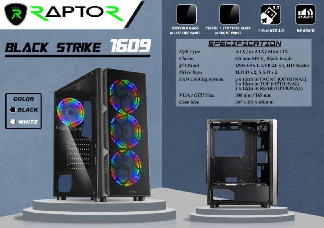 Jual Casing Raptor 1609 di Seller Omega Premium Official Store - Jl ...