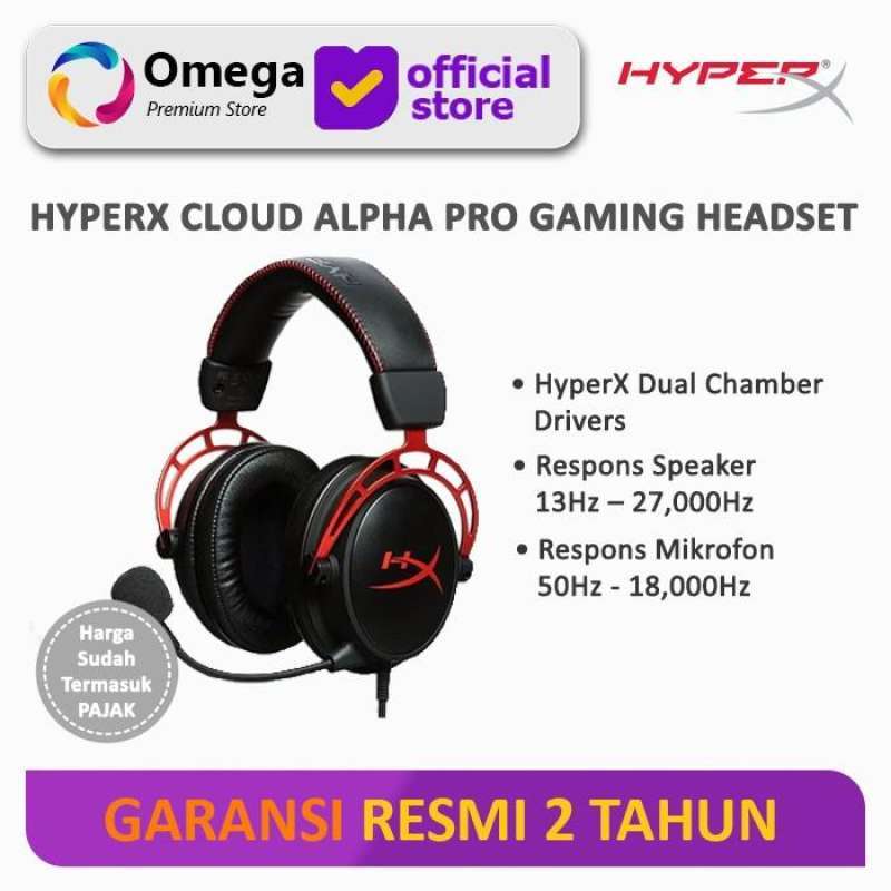 Jual HyperX Cloud Alpha Pro Gaming Headset di Seller Omega Premium Store - Jl. Sutomo Ujung No ...