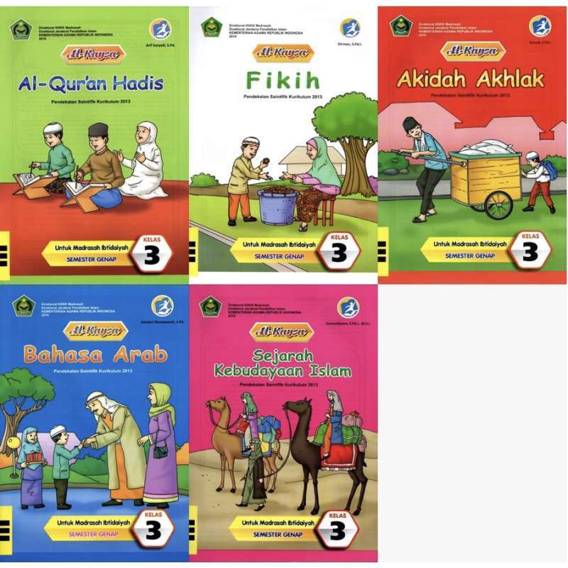 Jual LKS MI SD KELAS 3 SEMESTER GANJIL, GENAP (BAHASA ARAB, FIKIH, AL-QUR'AN HADIST, AKIDAH ...