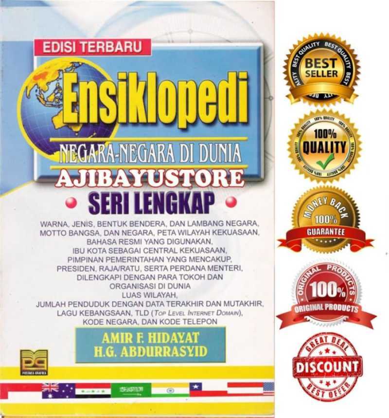 Jual Buku Ensiklopedi Negara-Negara Dunia Amir F Hidayat Pustaka Setia ...