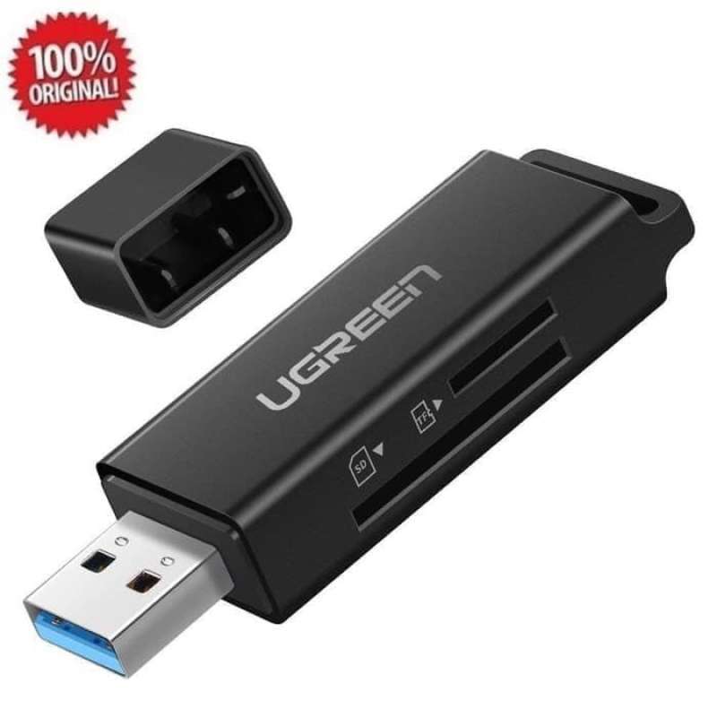 Promo Ugreen Usb 3.0 Card Reader Tf Sd Microsd Micro Sd Mini High Speed ...