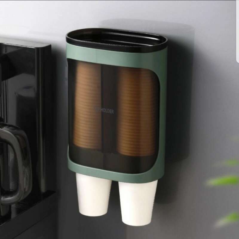 Jual PAPER CUP DISPENSER PLASTIC / TEMPAT GELAS TEH KOPI KERTAS CUP ...