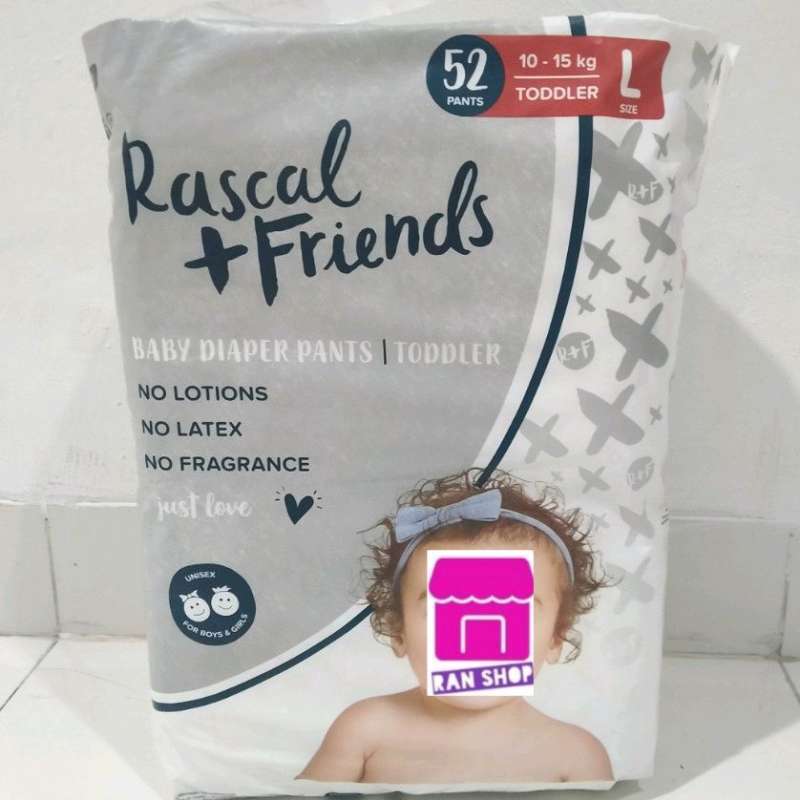 Jual Rascal and Friends Pampers Premium Pants L52 di Seller Ran shop ...