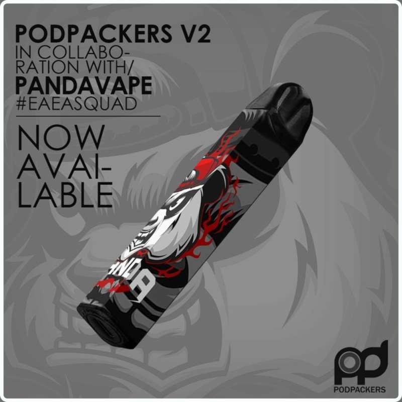 Jual Podpackers V2 Panda Pod Kit By Rhomedal X Panda Vape / Pod Packers ...