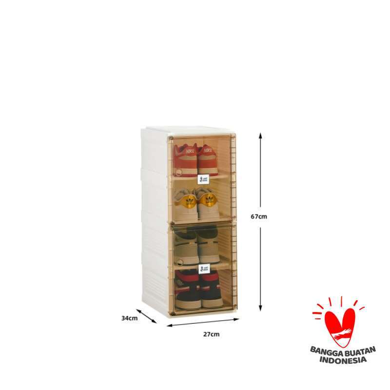 Promo Antbox Rak Lemari Sepatu Shoes Cabinet Storage Diskon 11% di ...