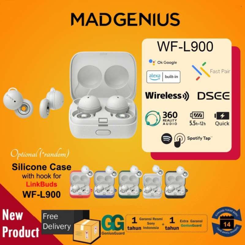 Promo Sony Wf-L900 Linkbuds True Wireless Earphones Sony Linkbud Wfl900 ...
