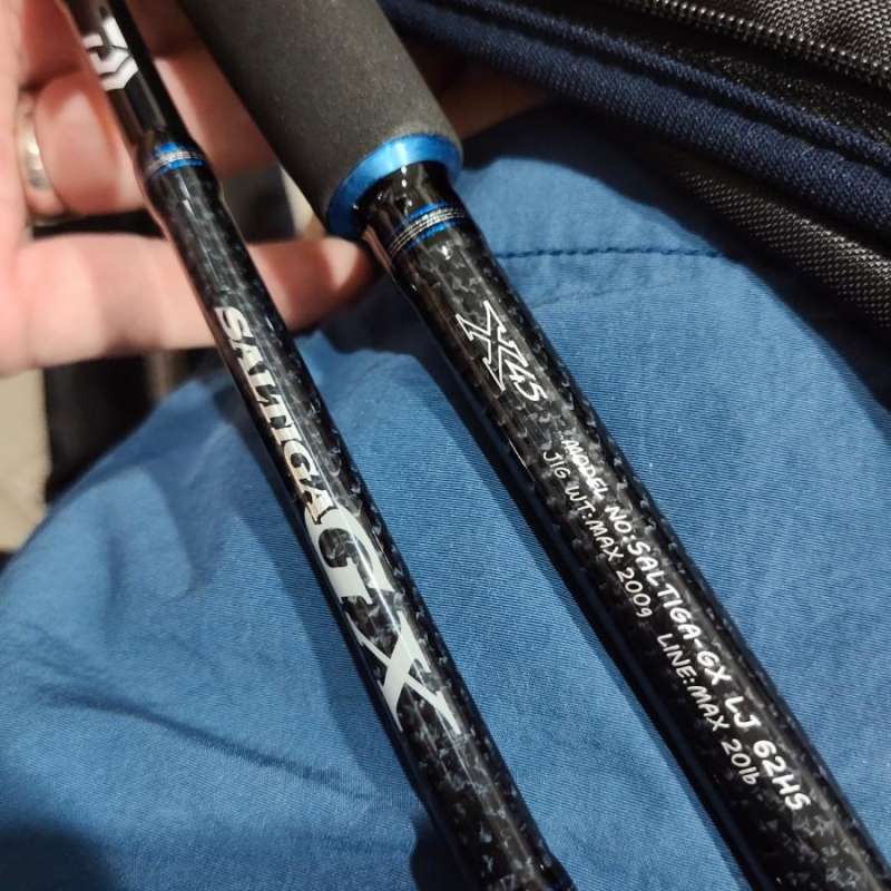 Jual Joran Pancing Jigging Saltiga Gx 602 Mhs Atau Hs Sambung Dua ...